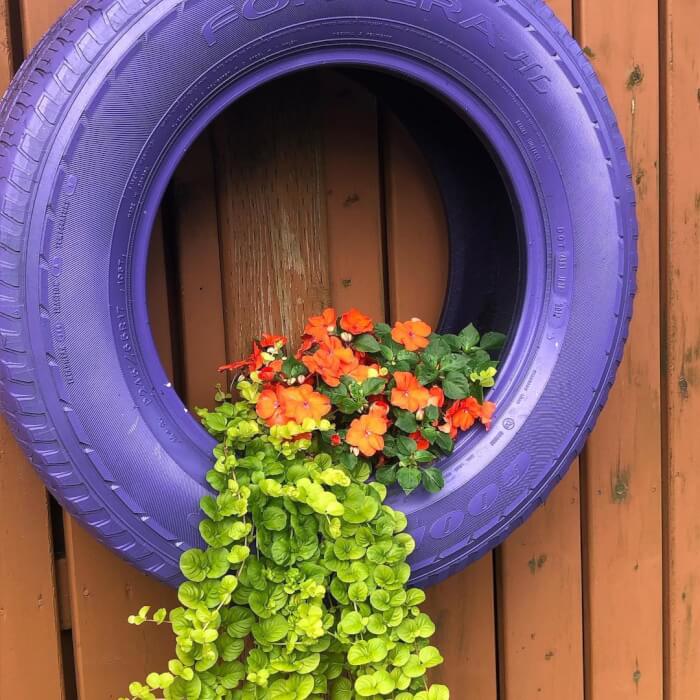 25 Adorable DIY Tire Planter Ideas – Make your best life